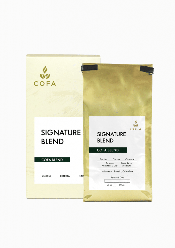 Buy Signature Blend Roasted Coffee Beans Online Malaysia - COFA Store