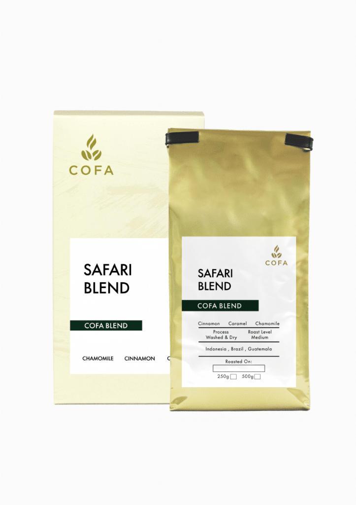 Buy Safari Blend Roasted Coffee Beans Online Malaysia - COFA Store