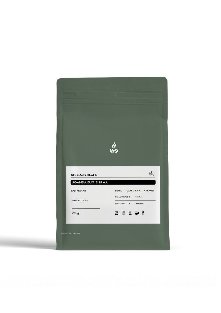 Buy Uganda Bugishu AA Roasted Coffee Beans Online Malaysia - COFA Store